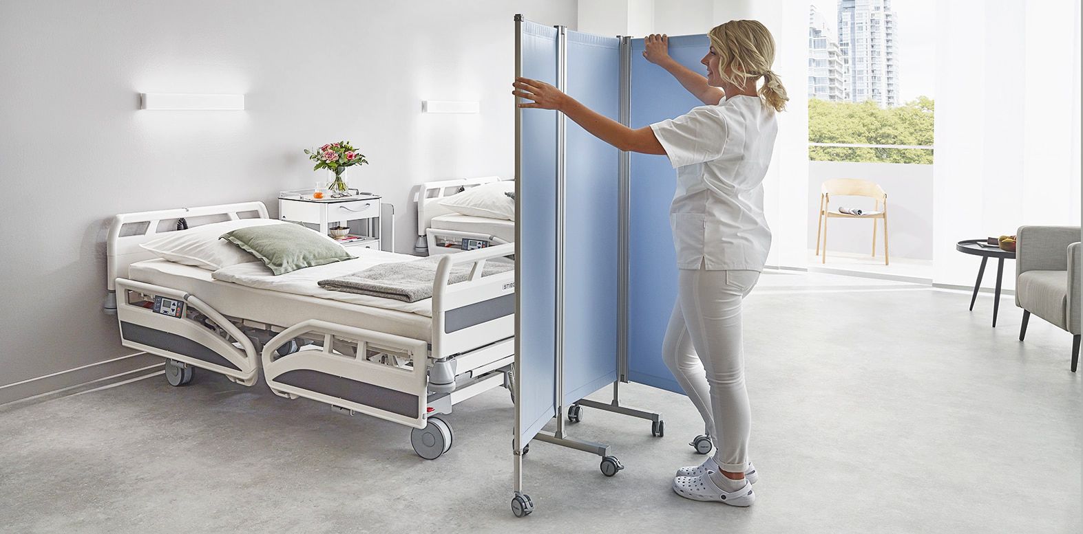 Mobile hospital screen - RBP - Ropimex R. Opel - folding / hospital ...