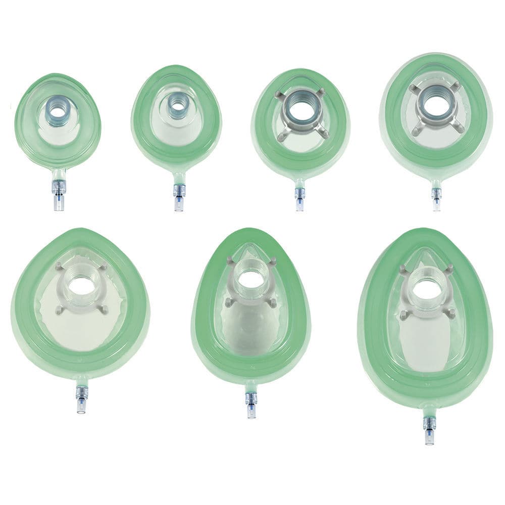 Latex-free anesthesia mask - Vent Mask™ - SunMed - disposable