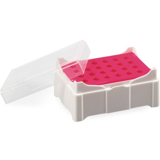 Laboratory microtube rack - IsoFreeze® - Sarstedt - cooling / polypropylene