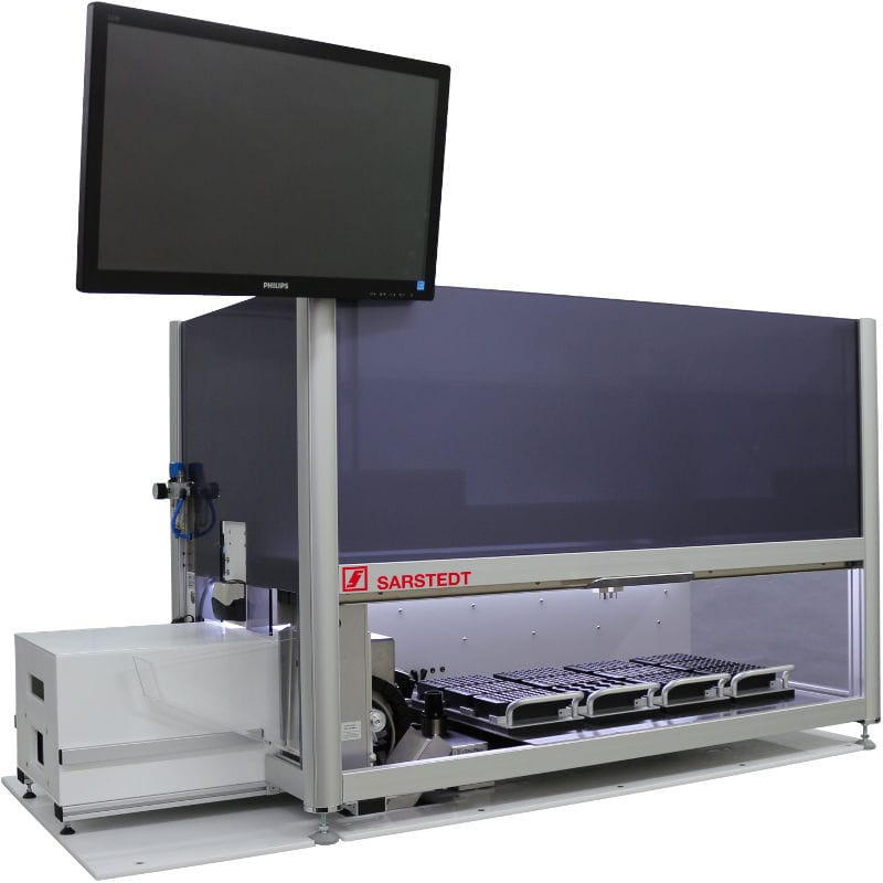 Tube handling laboratory automation system - IVARO FD - Sarstedt - robotic