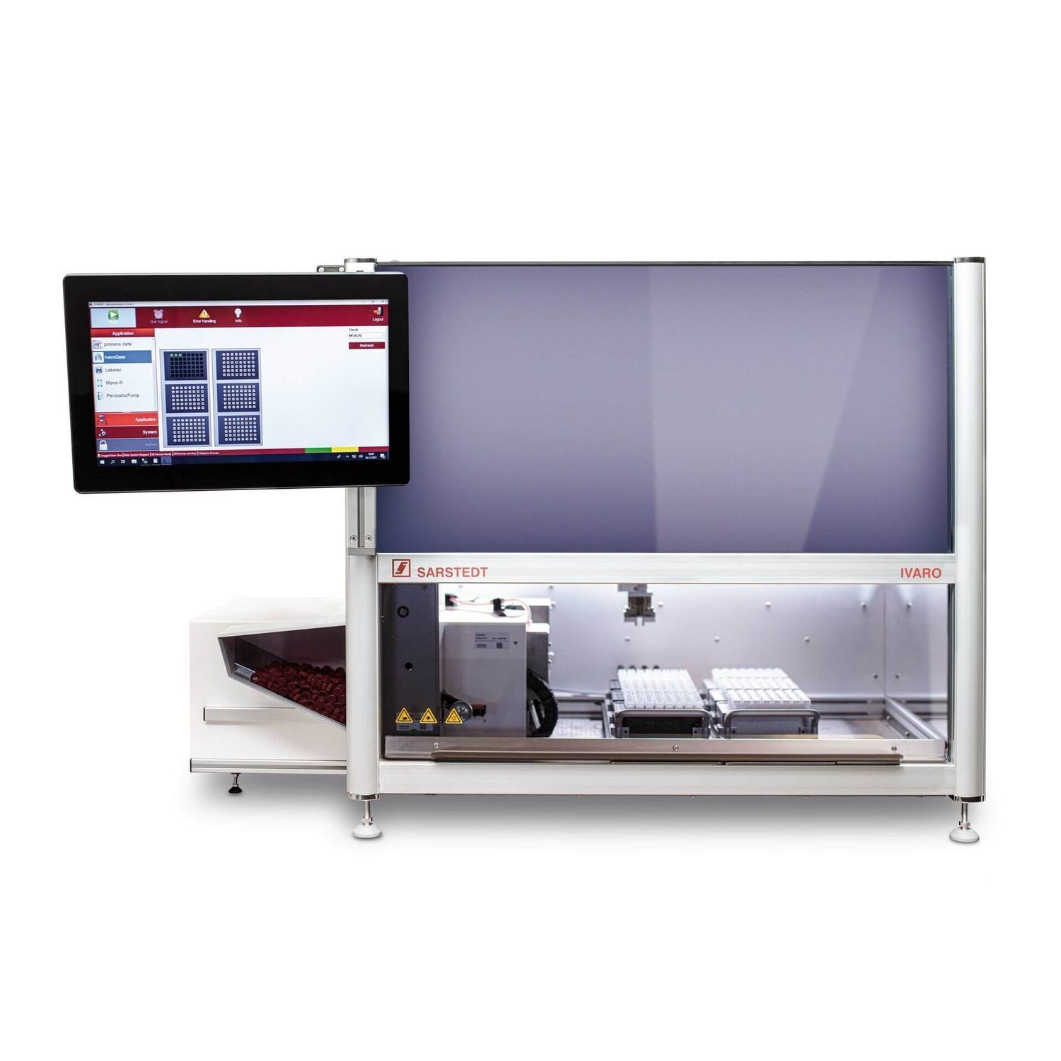 Tube handling laboratory automation system - IVARO FD - Sarstedt - robotic