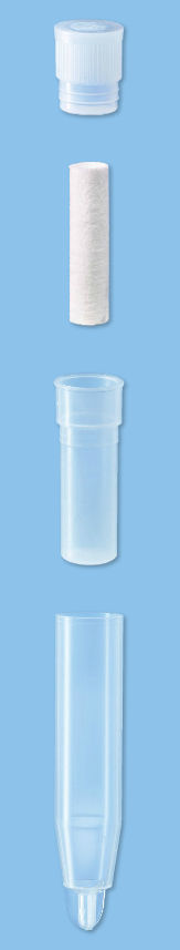 V-bottom collection tube - Salivette® - Sarstedt - saliva