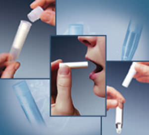 V-bottom collection tube / saliva - Salivette® - Sarstedt