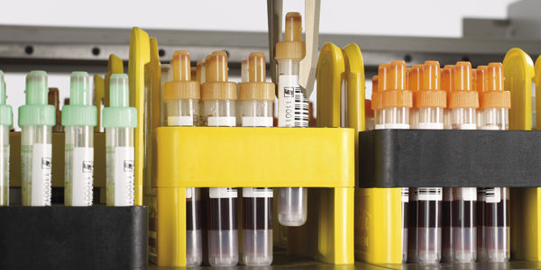 Automated sample dispenser - BL 2000 - Sarstedt - laboratory / floor ...