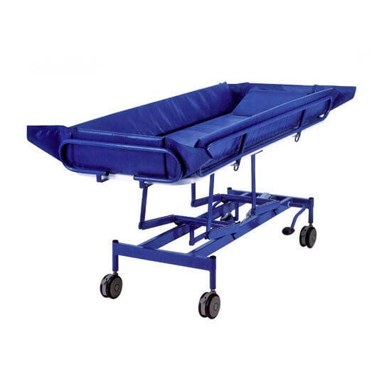 Height-adjustable shower trolley - ST 360 - Savion Industries - hydraulic