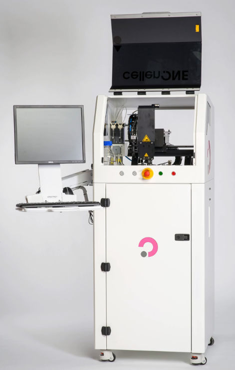 Liquid handling laboratory automation system - cellenONE X1 - Scienion AG