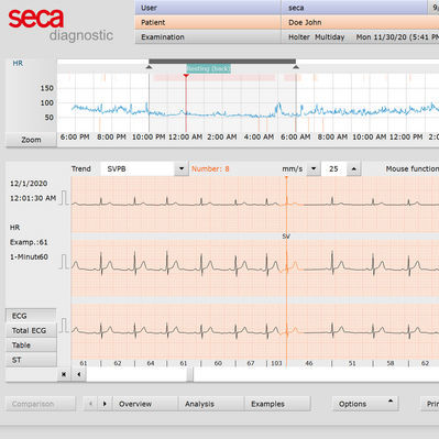 Evaluation software - 4900055 - seca - medical / for ECG / for cardiac ...
