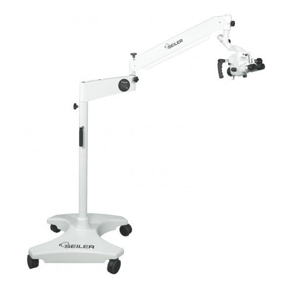 ENT examination microscope - ALPHA AIR 6 - Seiler Medical - floor ...