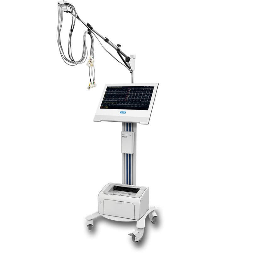 Stress test electrocardiograph - Cardio Touch Ergolog - Seiva - 12 ...