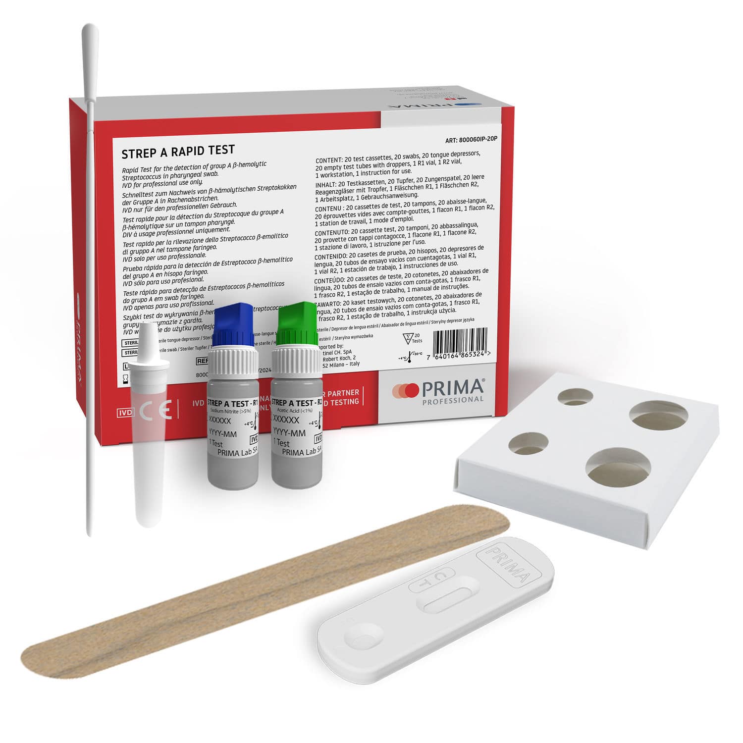 Rapid streptococcus A test - 800060IP-20P - SENTINEL DIAGNOSTICS - flu ... Rapid streptococcus A test - 800060IP-20P - SENTINEL DIAGNOSTICS - flu ...