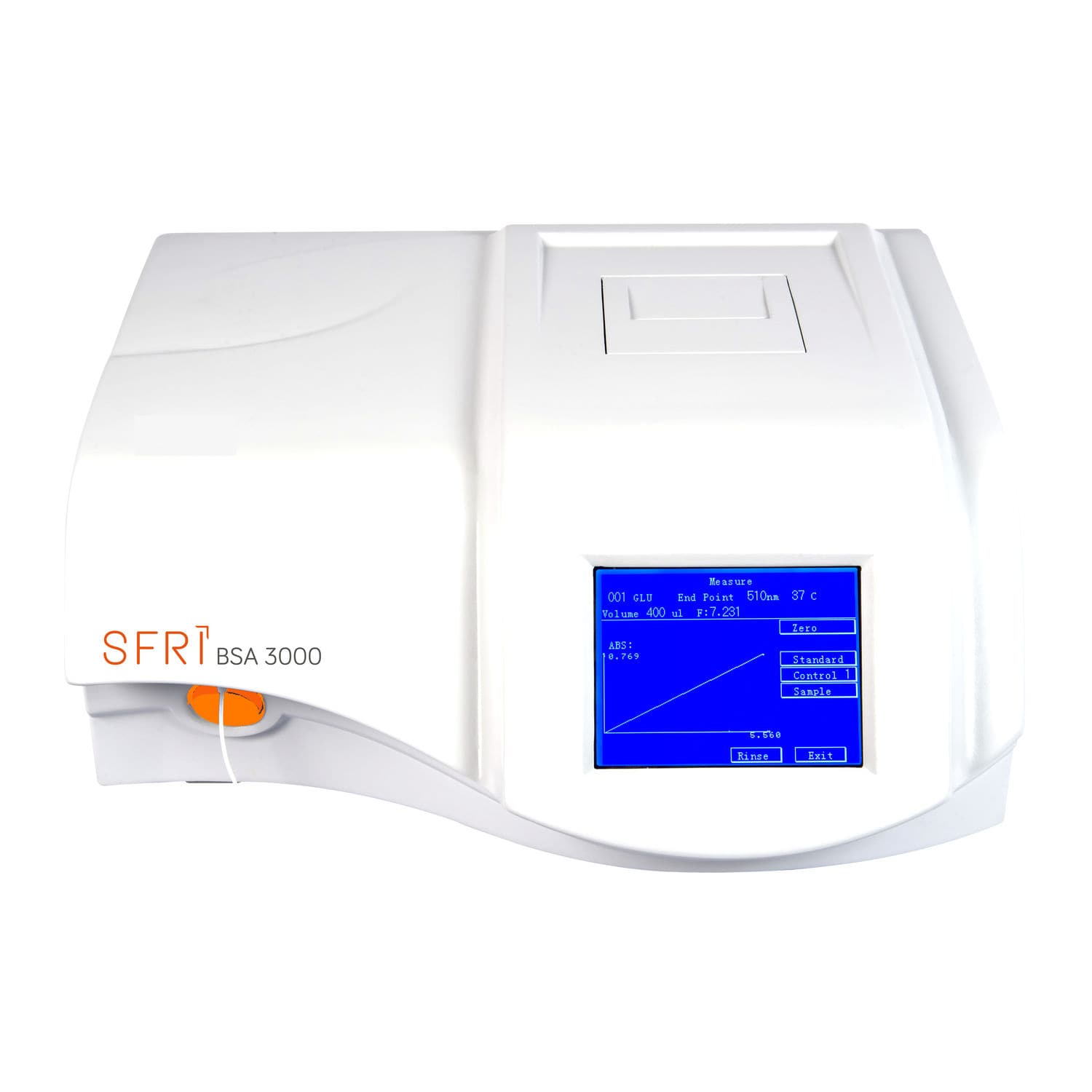 Semi-automatic biochemistry analyzer - BSA 3000 - SFRI - benchtop ...
