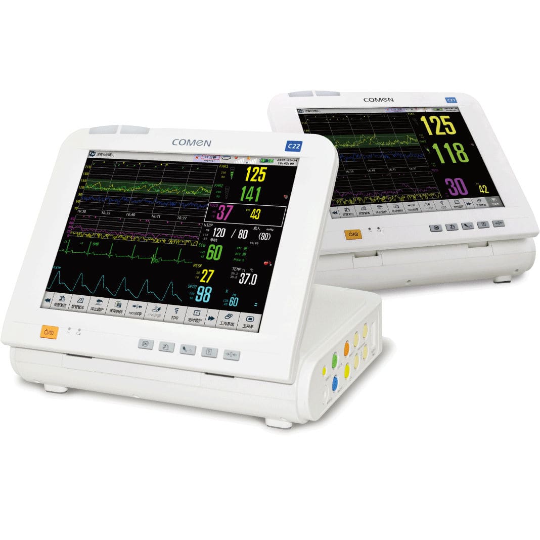 FHR fetal monitor - C21 - Comen - with printer / with touchscreen