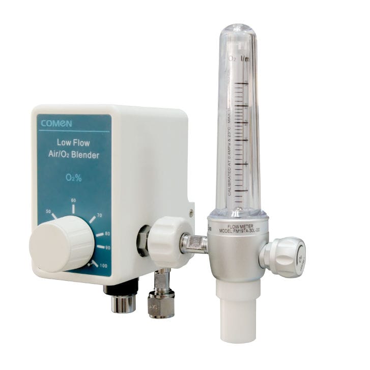 Medical gas blender - KL-20 - Comen - oxygen / air / electronic