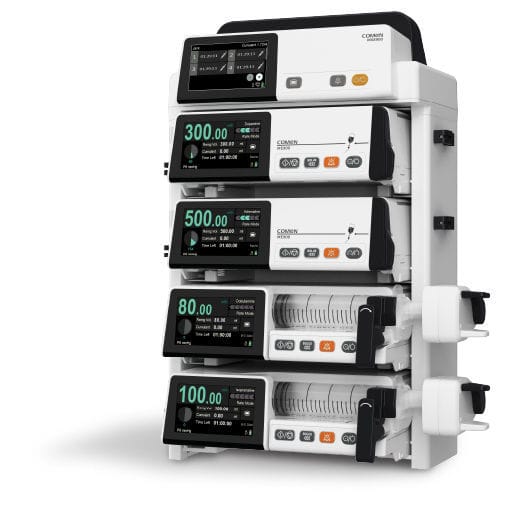 Multi-channel infusion station - MX8900 - Comen - for critical care / emergency / continuous