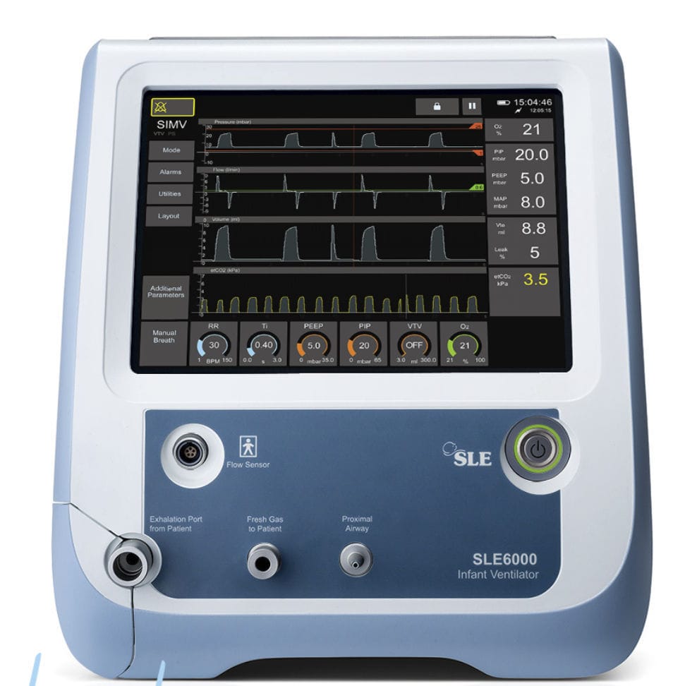 Electronic ventilator / intensive care / infant / non-invasive ...