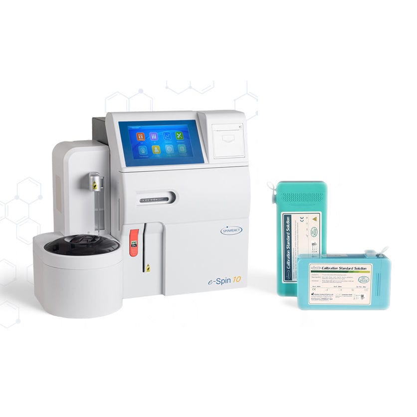 Automatic electrolyte analyzer - e-Spin10 - Spinreact - pH / Na+ / K+