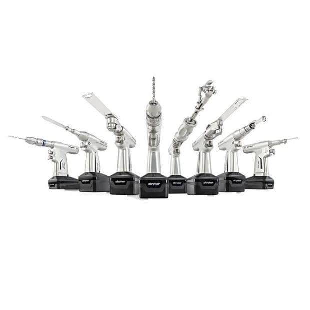 Saw surgical power tool - System 8 - Stryker - drill / reamer / battery ...