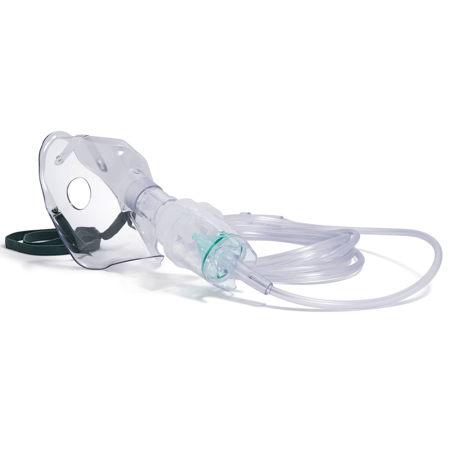 PVC nebulizing mask - B14-02 - Sugih Instrumendo Abadi - transparent