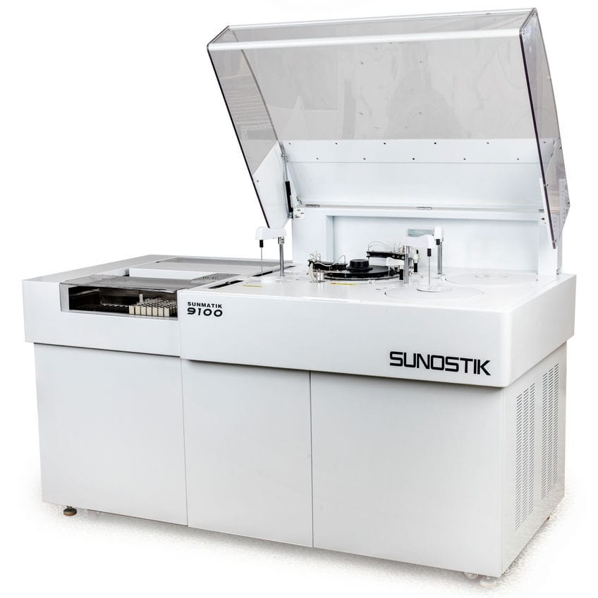 Automatic biochemistry analyzer - SUNMATIK-9100 - Sunostik Medical ...