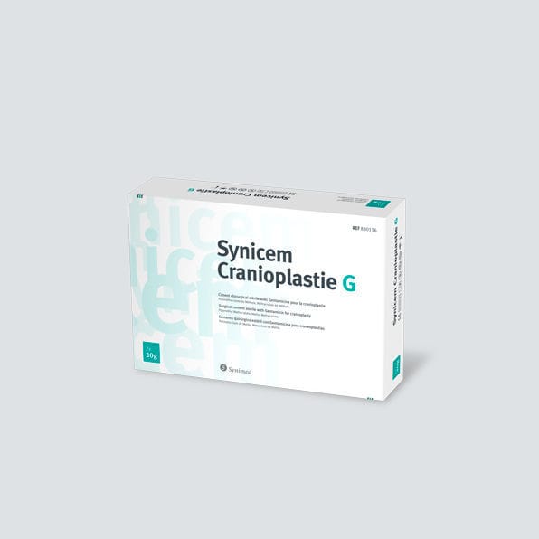 Skull surgery bone cement - 880116 - Synimed Synergie Ingénierie Médicale