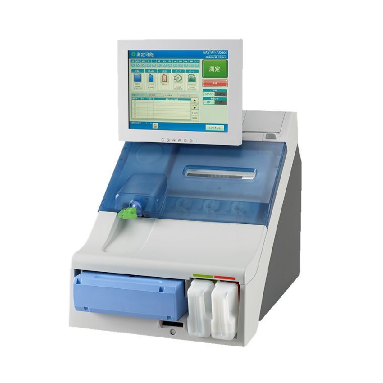 PCO2 blood gas analyzer - GASTAT-700Model - Techno Medica - pO2 / K+ / Cl-