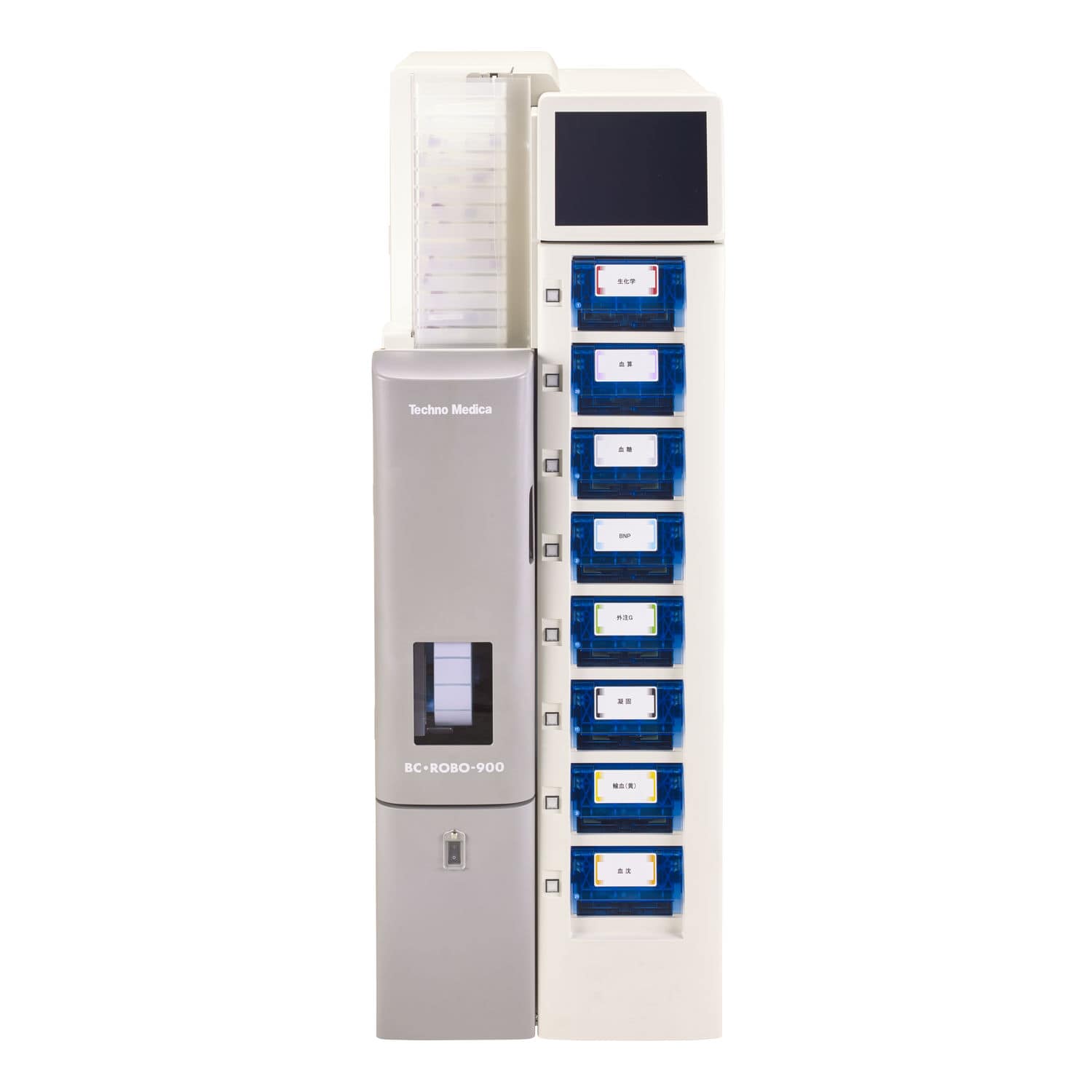 Laboratory tube labeling system - BC ROBO 900 - Techno Medica ...