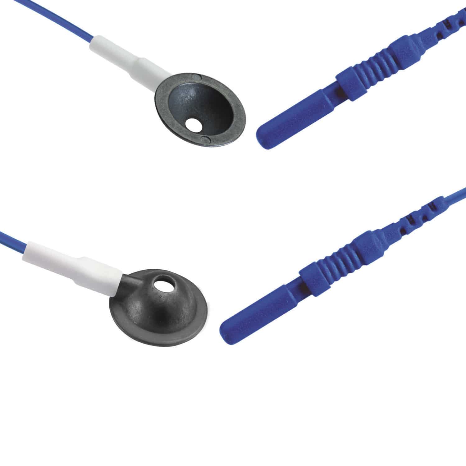 EEG electrode - TE/C53-438 - Technomed Europe - straight / disposable