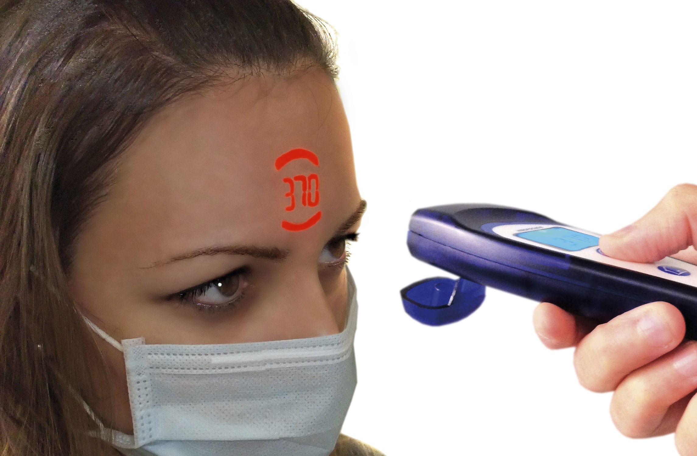 Medical thermometer - VisioFocus® PRO 06480 - TECNIMED - non-contact ...