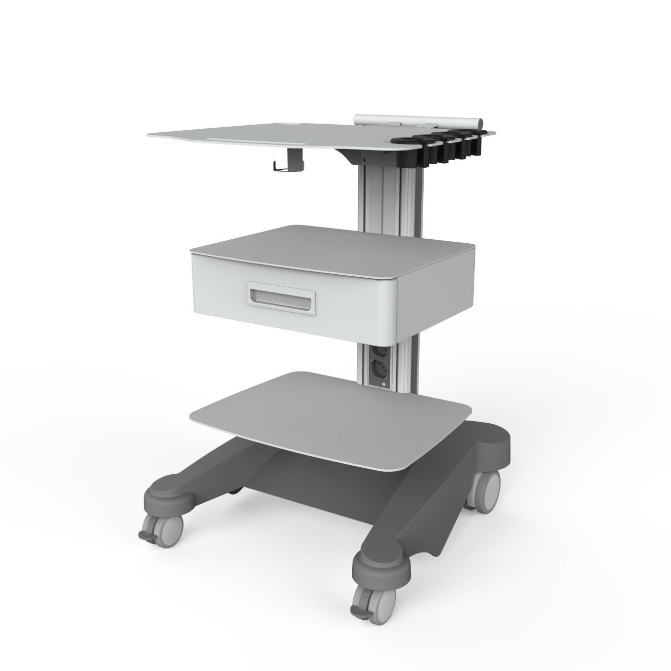 Medical trolley - TM ECG.06 - SMALL - Telemed Medical Systems - for ...