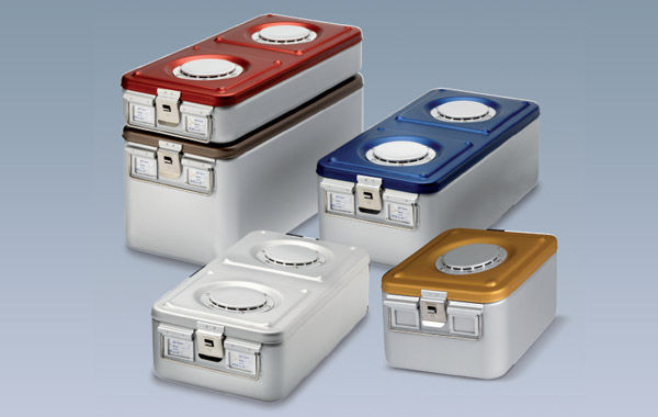 Instrument sterilization container - A1-09 series - Titanox - with ...