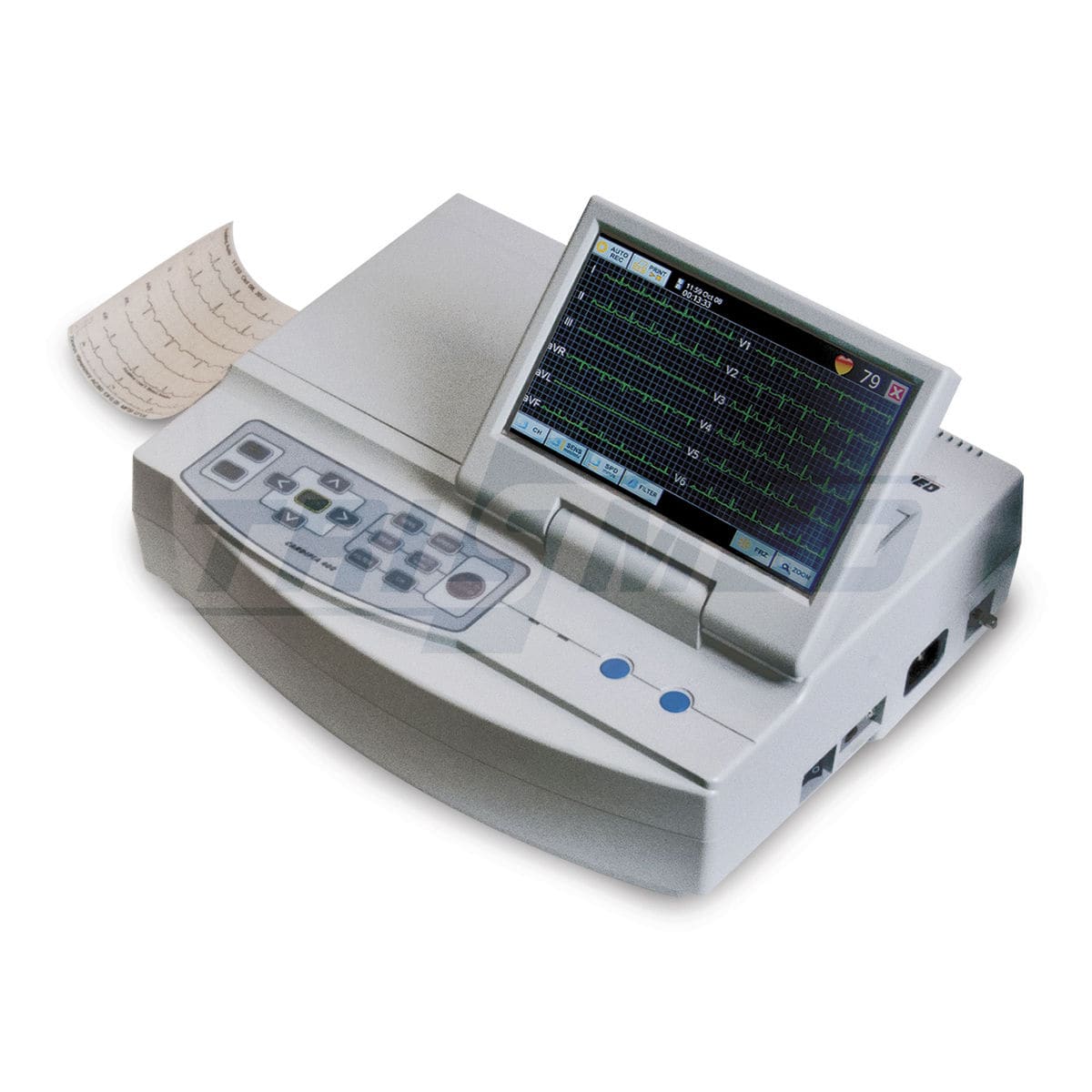 1-channel veterinary ECG system - CARDIPIA 400H - TRISMED - 3-channel ...