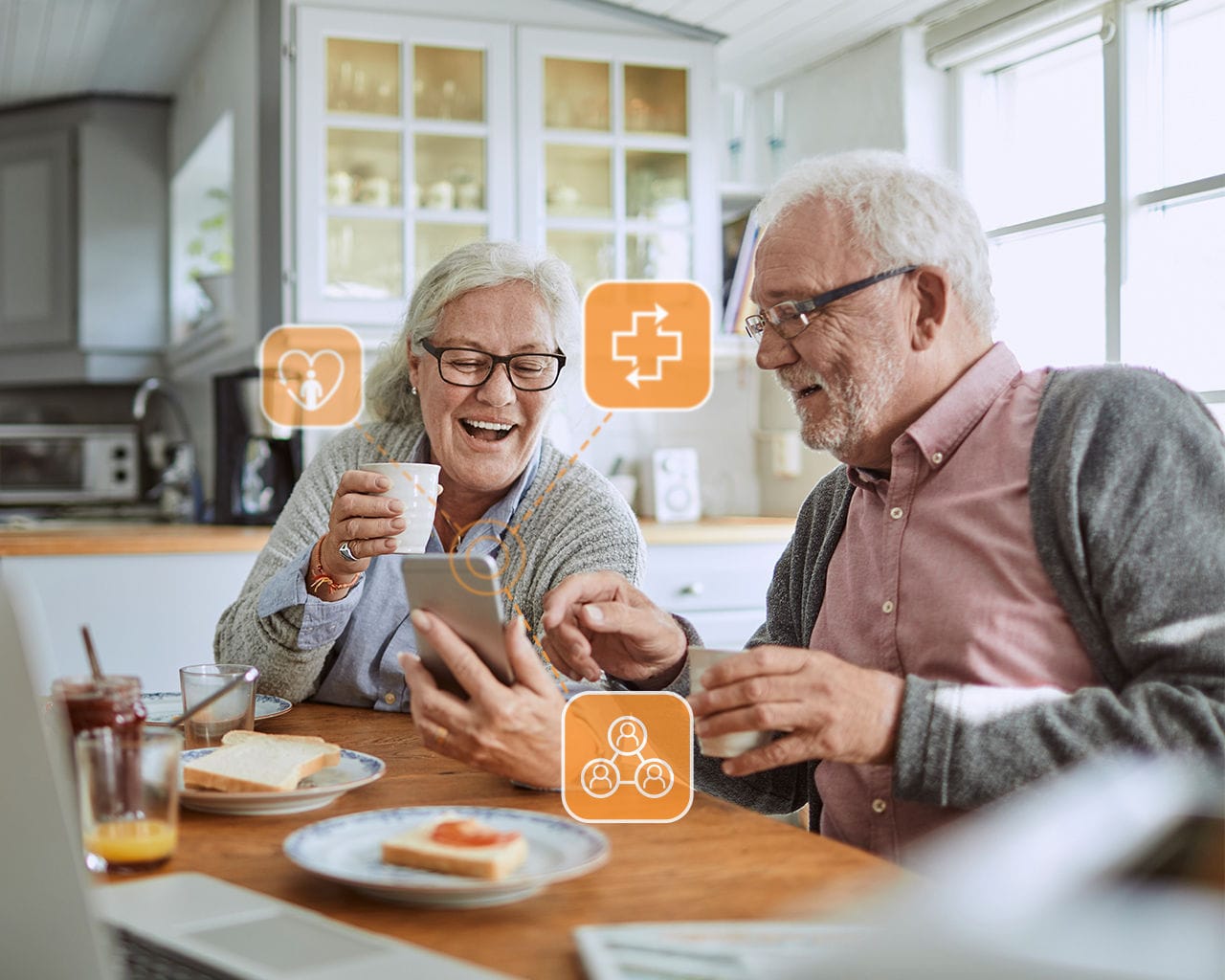 Healthcare facility android application - Tunstall - control / management