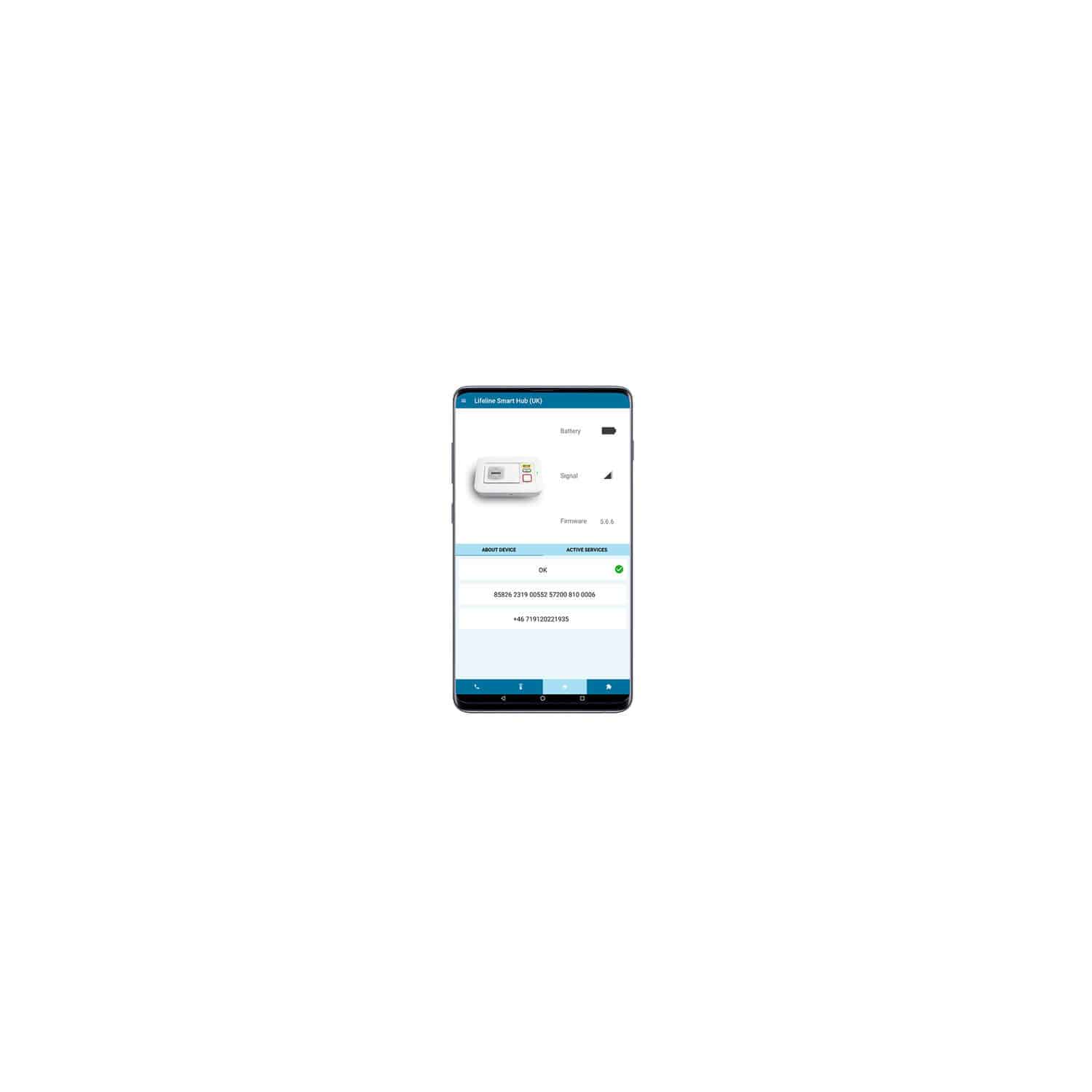 Control android application - Tunstall - management / for healthcare ...