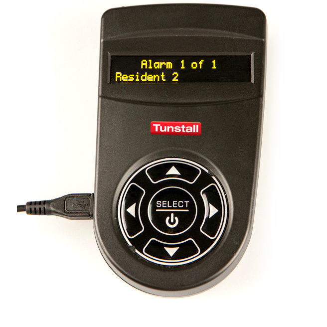 Home alert system - CareAssist - Tunstall - hand-held
