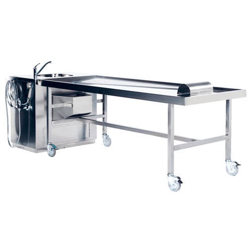 Embalming workstation on casters - ST 8043 - UFSK INTERNATIONAL GmbH ...