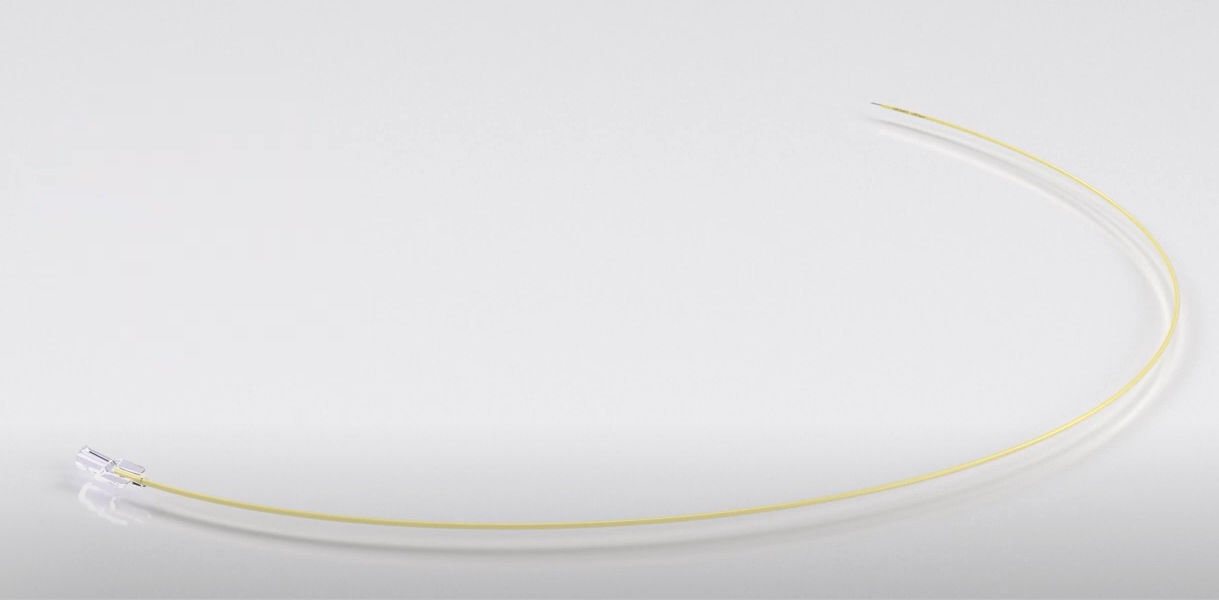 Injection cannula - UROject® - UROMED - curved / flexible
