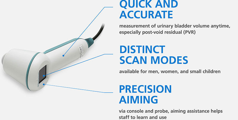 Portable bladder scanner - BladderScan® BVI 9400 - Verathon Medical Europe