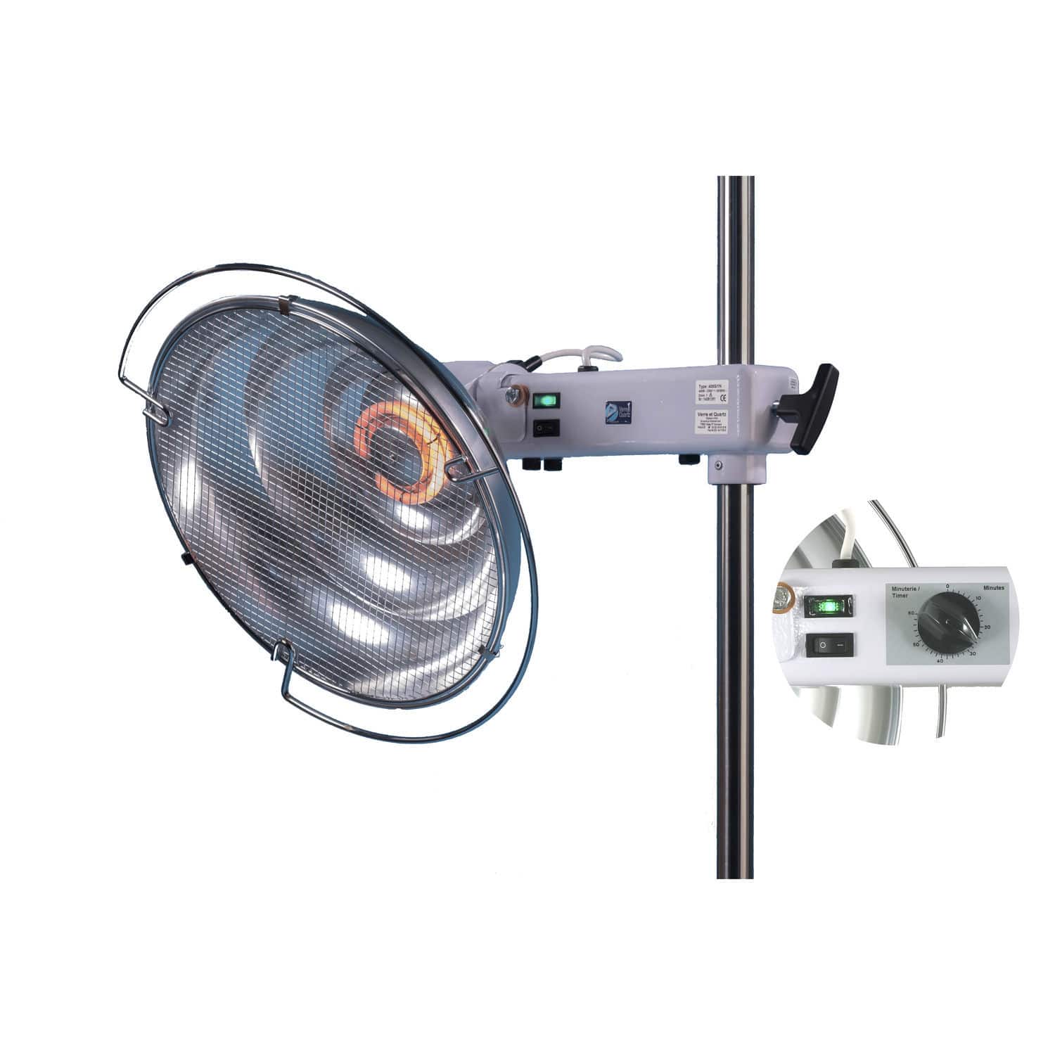 Joint pain treatment phototherapy lamp - ENIRA004 - Verre et Quartz ...