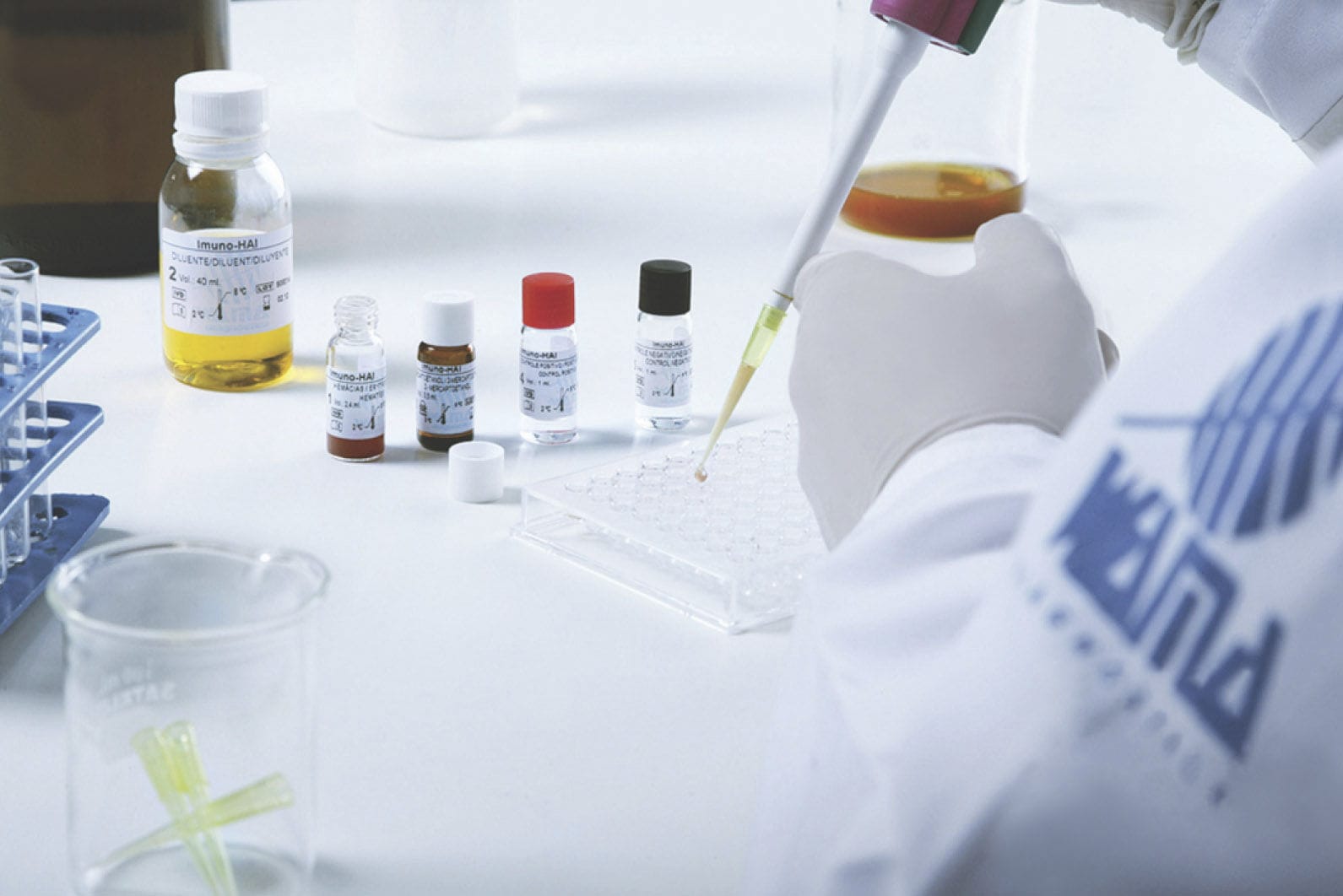 Antiserum reagent - Wama Diagnostica - hemagglutination