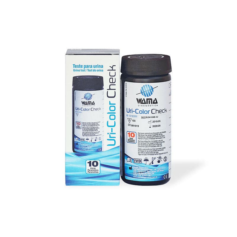 Urinalysis test strip - Uri-Color Check - Wama Diagnostica