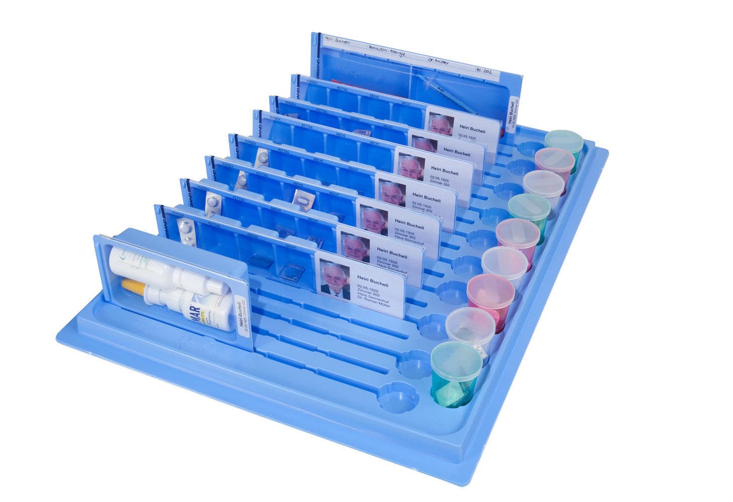 Medicine distribution tray - 31B - Wiegand AG