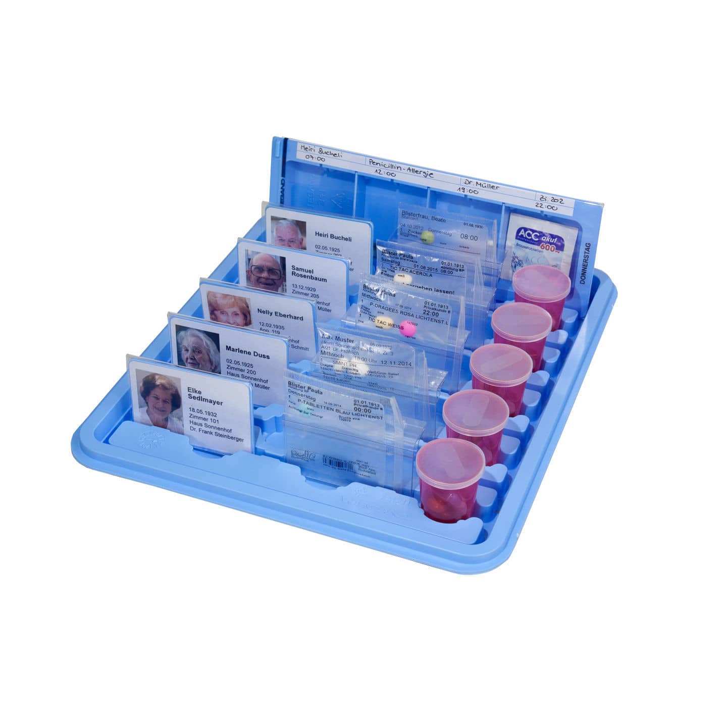 Medicine distribution tray - 140.211 - Wiegand AG