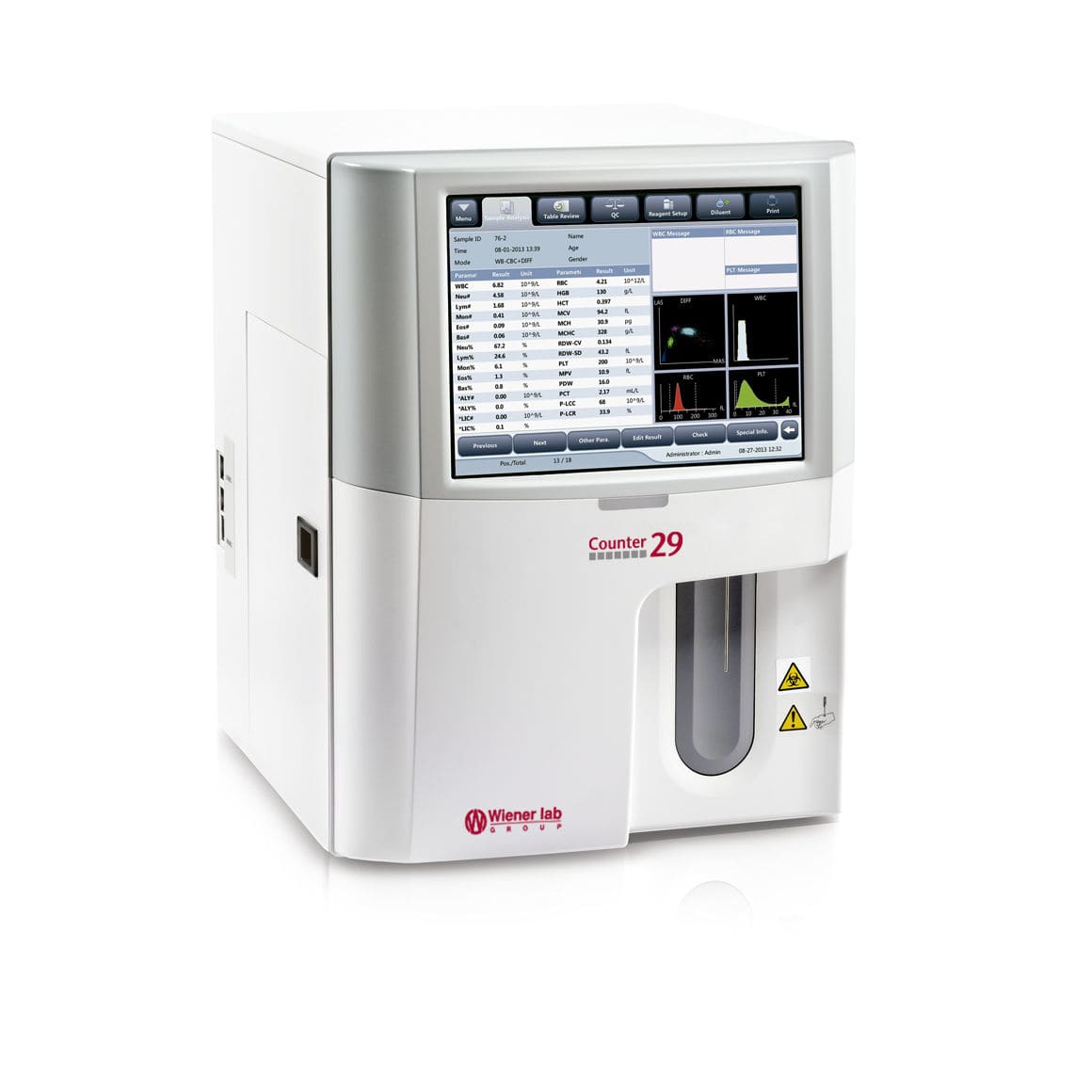 Automatic hematology analyzer - Counter 29 - Wiener Lab Group - compact ...