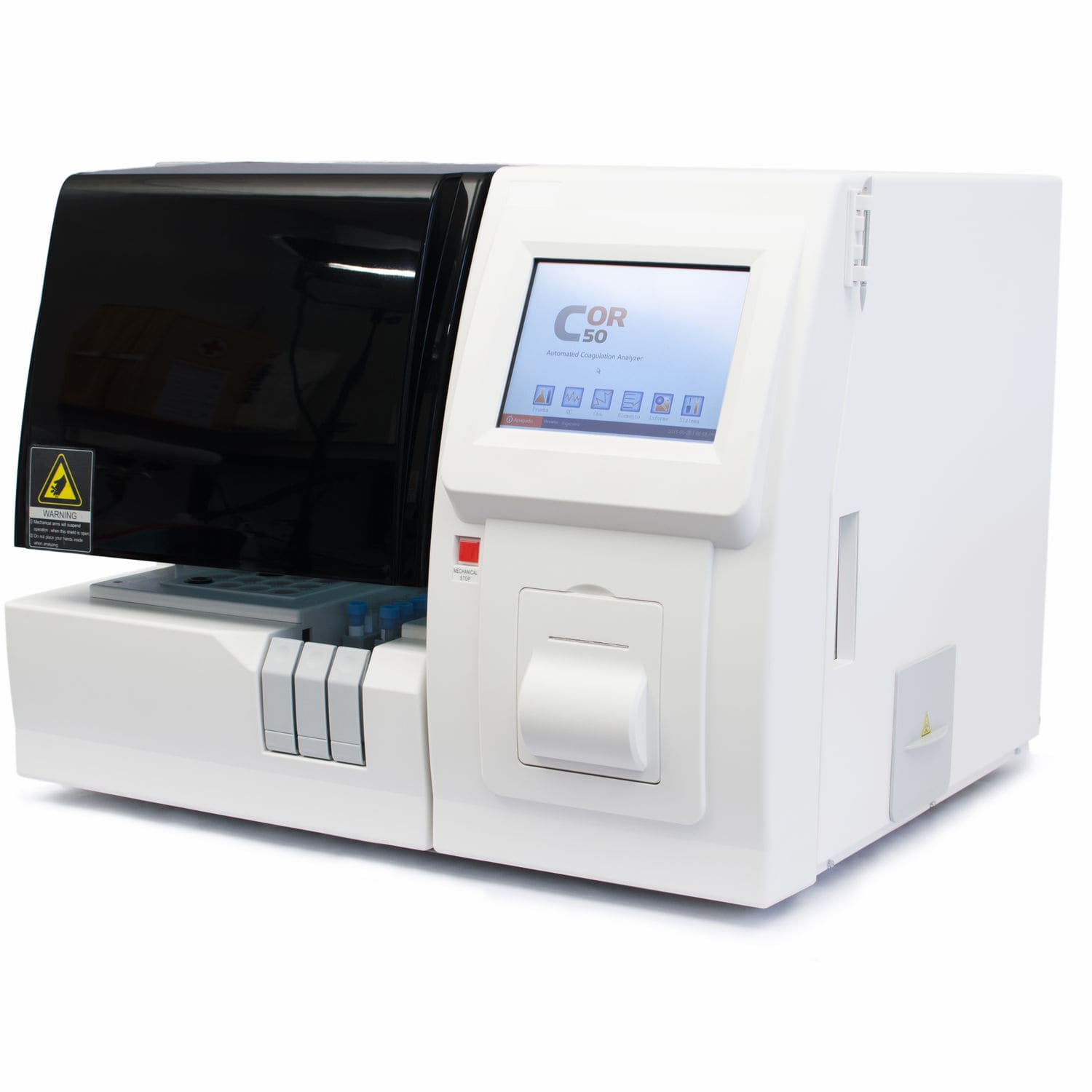 Automatic coagulation analyzer - COR 50 - Wiener Lab Group - 3-channel ...