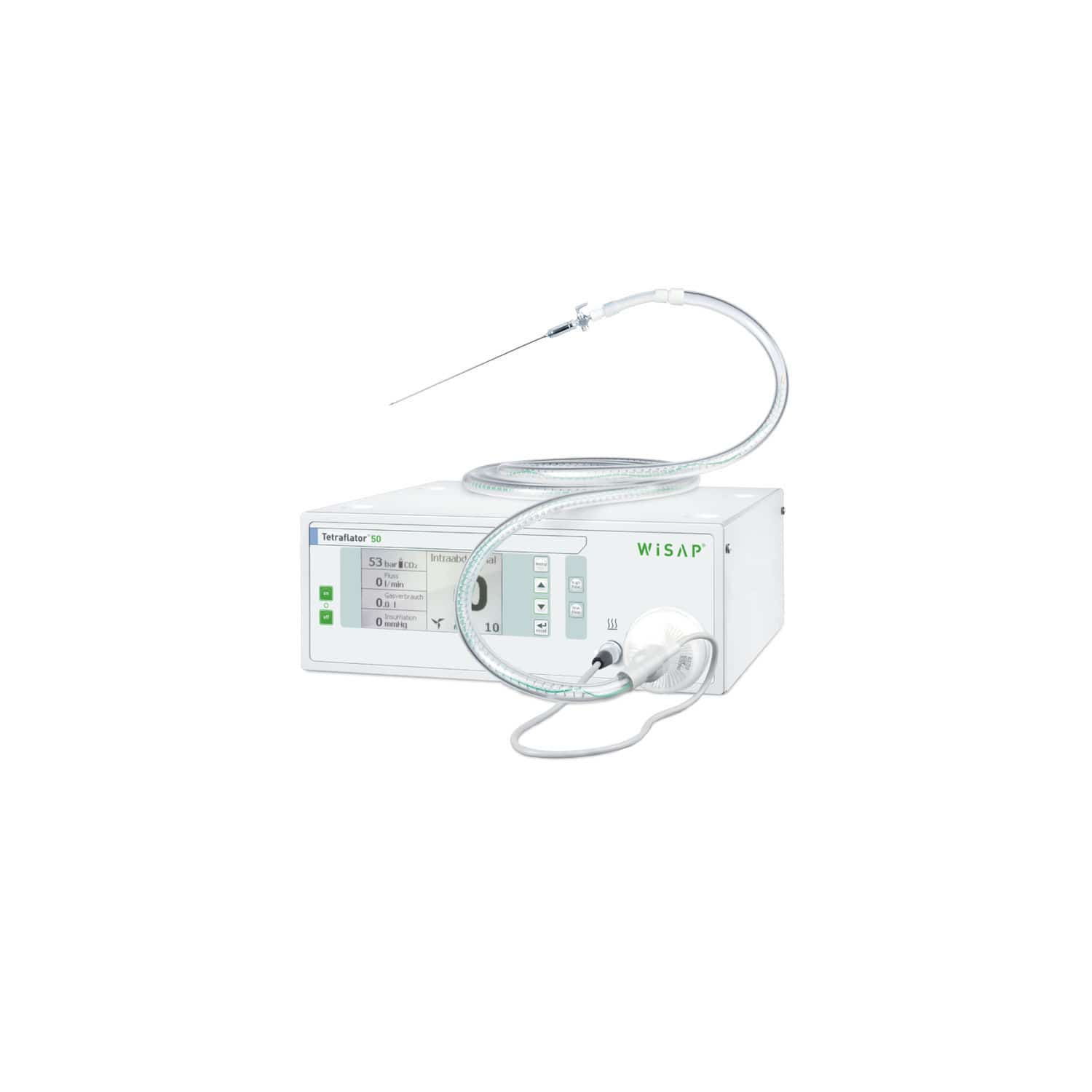 Adult endoscopy CO2 insufflator - TETRAFLATOR - WISAP Medical Technology