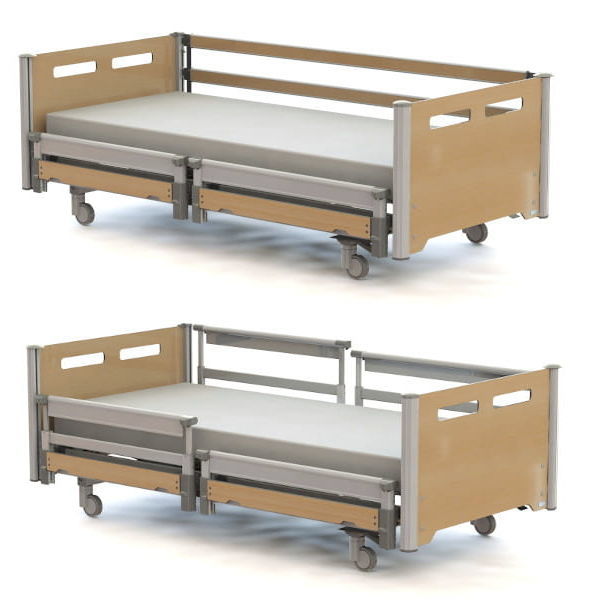 Nursing home bed - variana - wissner-bosserhoff - electric / geriatric ...