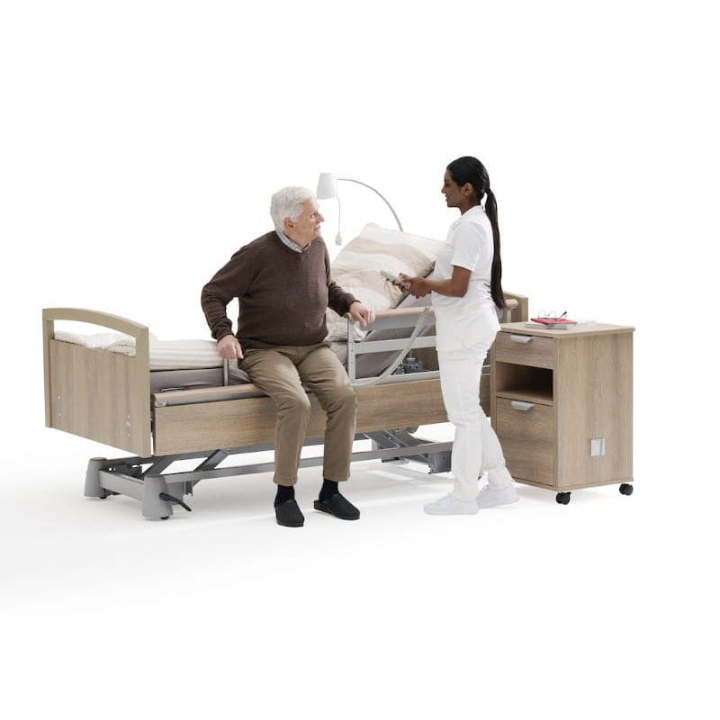 Nursing home bed - sentida sc extra - wissner-bosserhoff - electric ...