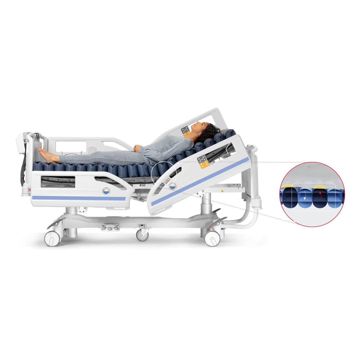 Hospital bed mattress - Air2Care series - wissner-bosserhoff ...