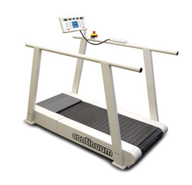 Treadmill with handrails - Continuum - Woodway