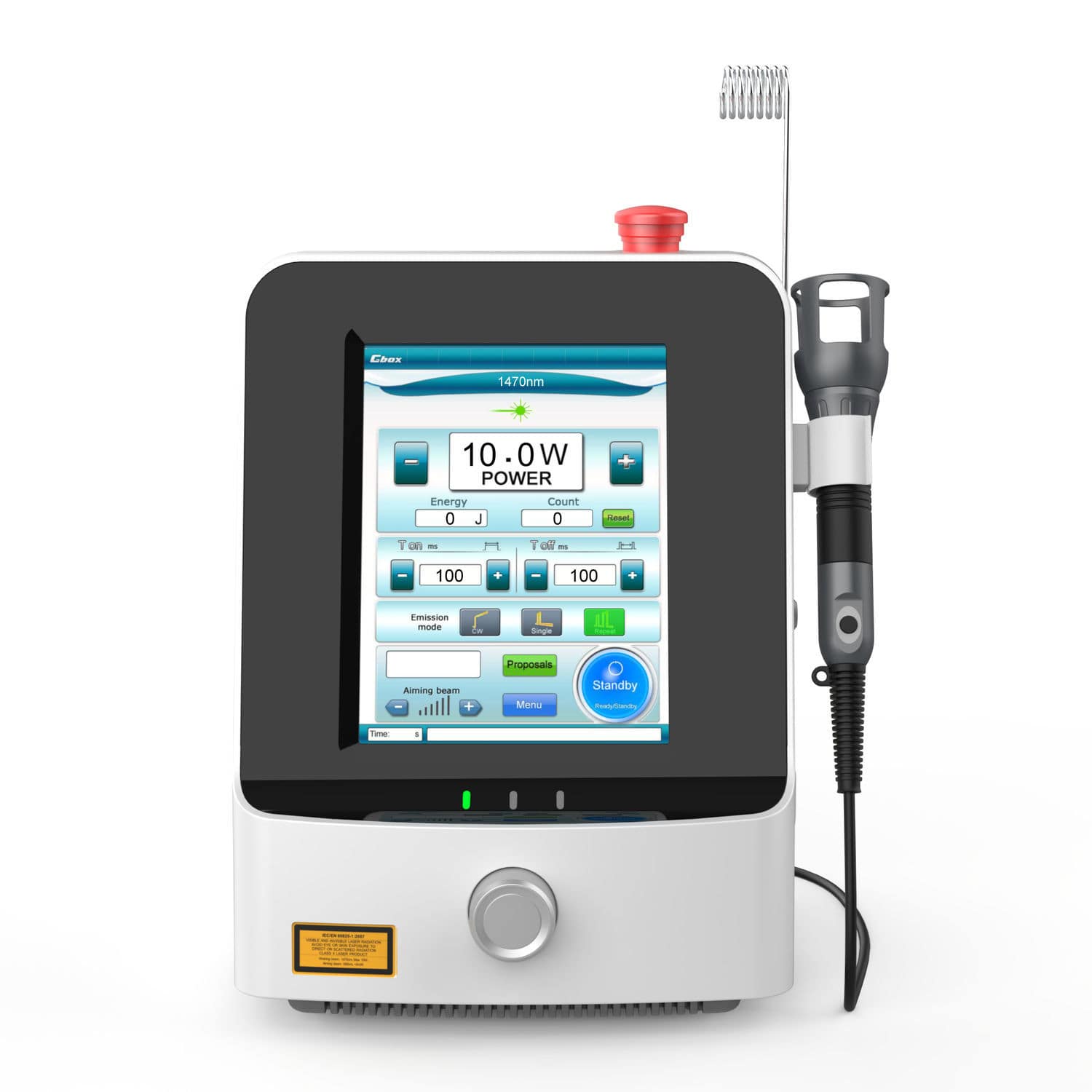 Lipolysis laser - GBOX™ Blue - GIGAALASER - diode / CO2 / tabletop
